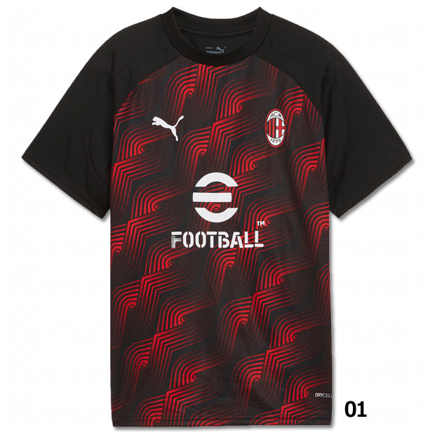 ジュニア ACミラン PM 半袖シャツ JR | ゲキサカFCストア