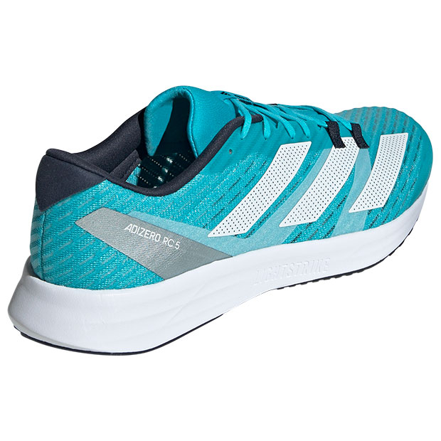 アディゼロ RC 5 ルシッドシアン×フットウェアホワイト | ゲキサカFCストア